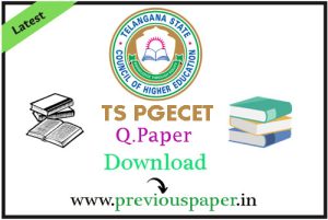 TS PGECET Previous Years Question Papers - 2023, 2022, 2021, 2020 PDF ...